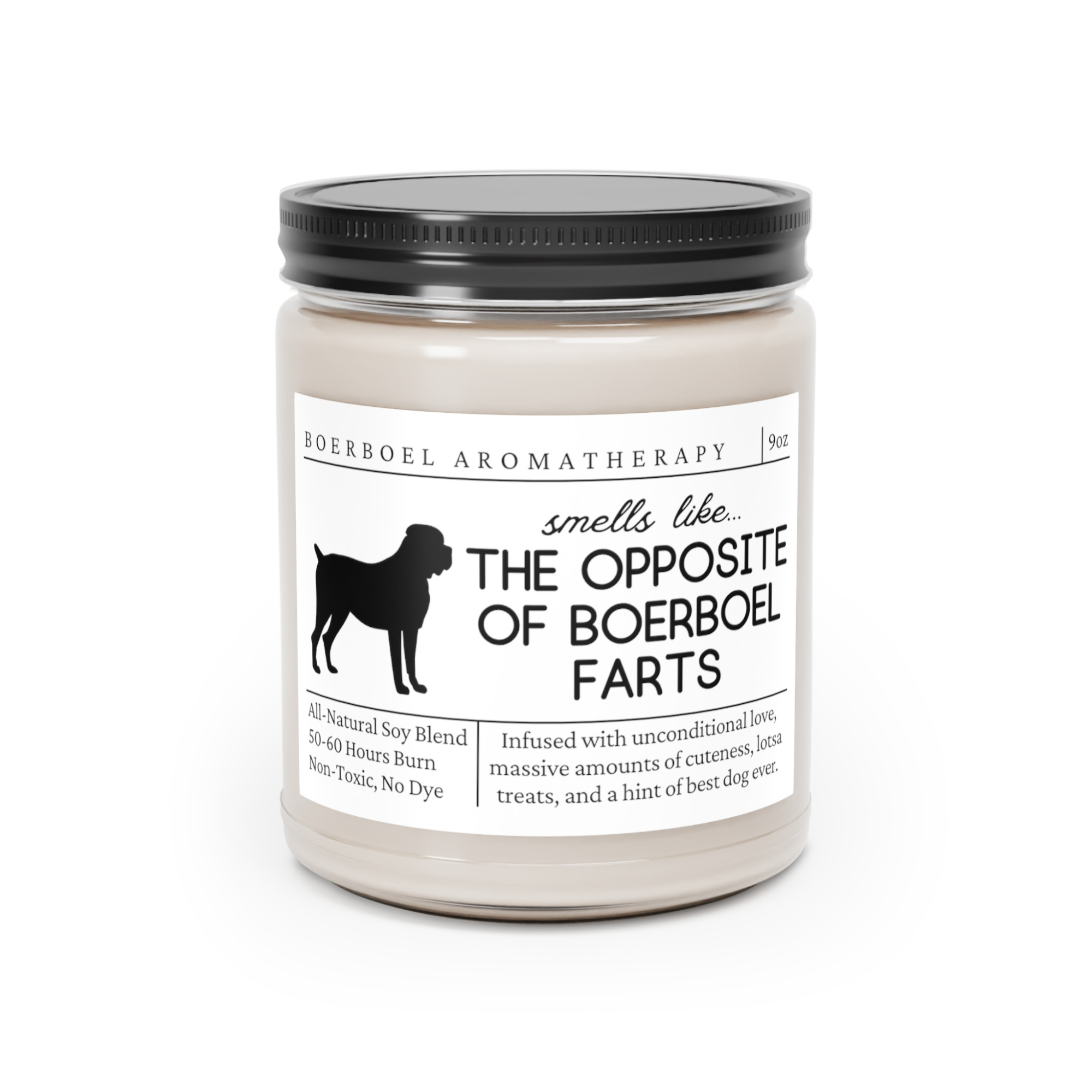 Boerboel Candle - Smells Like The Opposite Of Boerboel Farts – Luna ...